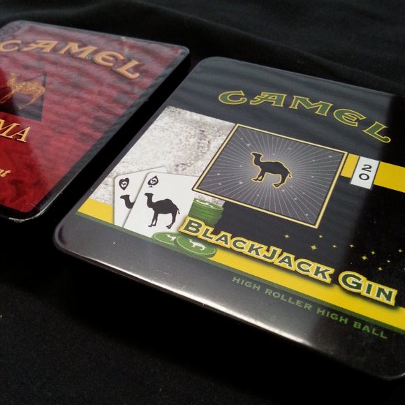 Other | Vintage Camel Cigarettes Collectible Tins Set Of 2 Blackjack ...